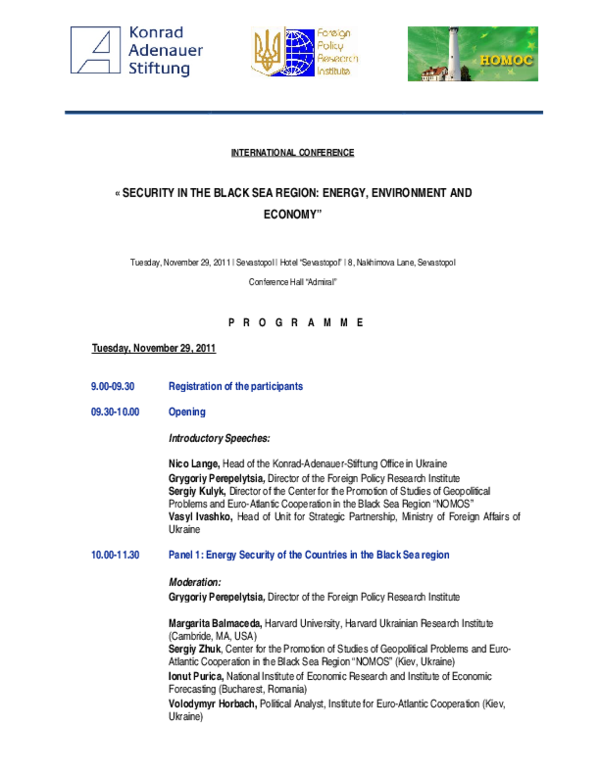 (PDF) ECONOMIC PROSPECTS OF CURRENT BLACK SEA GEOPOLITICS (PDF) ECONOMIC PROSPECTS OF CURRENT BLACK SEA GEOPOLITICS