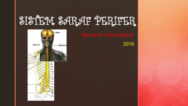 (PDF) SISTEM SARAF PERIFER