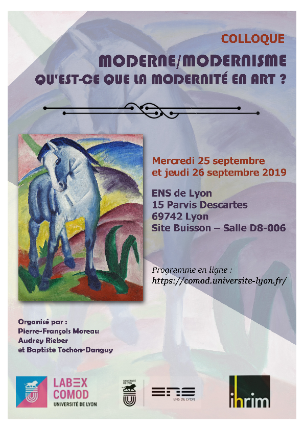(PDF) Moderne/Modernisme, Qu'est-ce que la modernité en art?