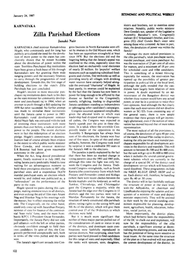 (PDF) Zilla Parishad Elections