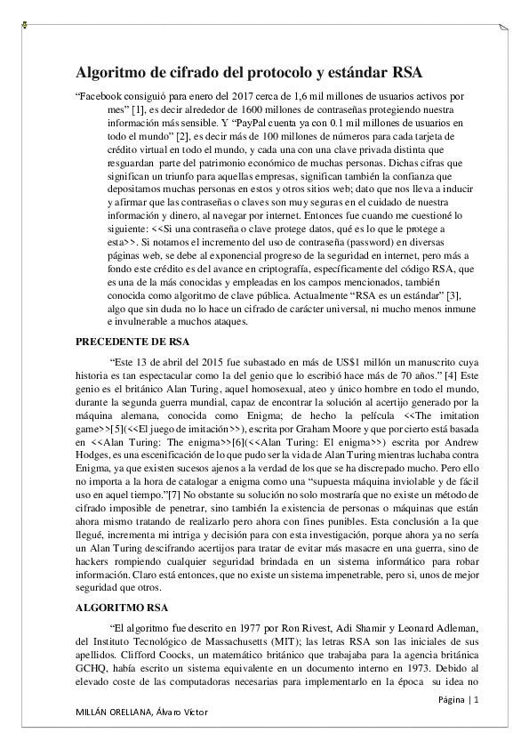 (DOC) Algoritmo RSA_Investigación interna_Matematica NS_Bachillerato