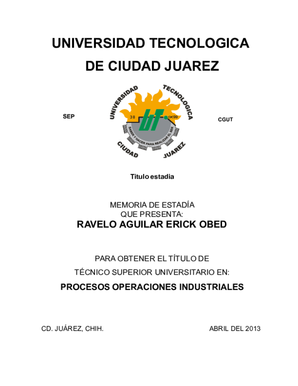 Universidad Tecnologica De Ciudad Juarez Logo Profile For UTCJ Cultura