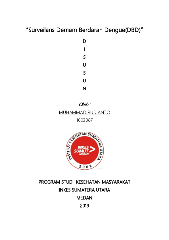 (DOC) SURVEILANS DBD