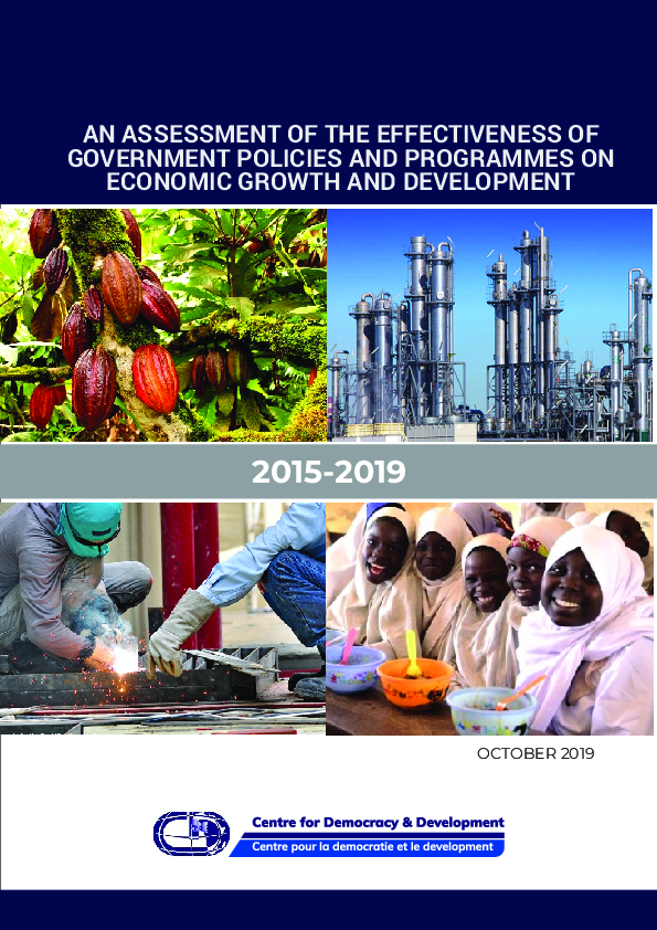 (PDF) ASSESSMENT OF THE EFFECTIVENESS OF GOVERNMENT POLICIES AND ...