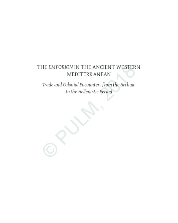(PDF) Aegean Migrations and the Indigenous Iron Age Communities on the Ionian Coast of Southern ...