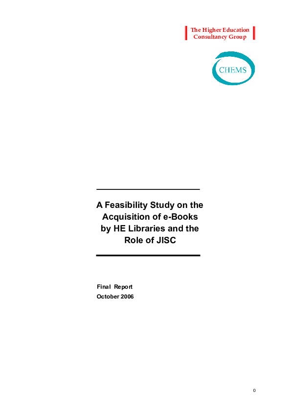 (DOC) Feasibility study example