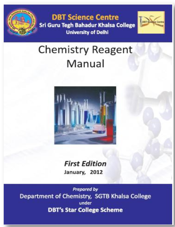 (PDF) CHEMISTRY REAGENT MANUAL