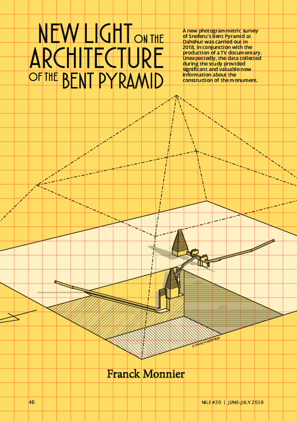 (PDF) "New light on the architecture of the Bent Pyramid", Nile ...