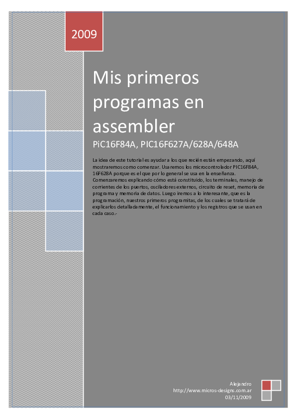 Pdf Tutorial Assembler