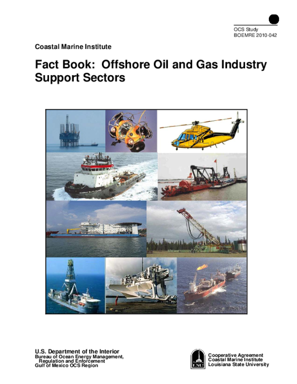 (PDF) Fact Book: Offshore Oil & Gas Industry Support Sectors