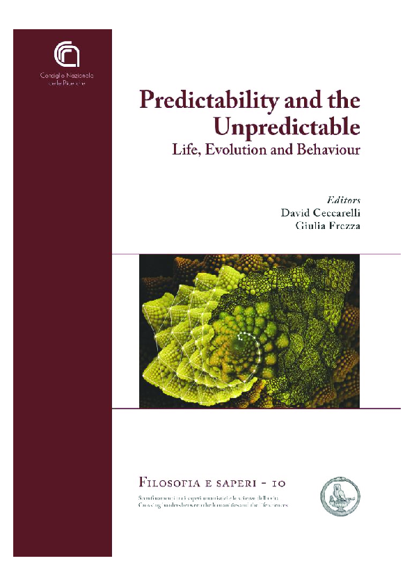 (PDF) Introduction. The Culture of Predictability and the Nature of the ...