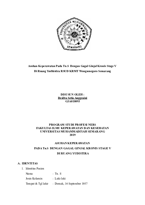 (DOC) Askep CKD