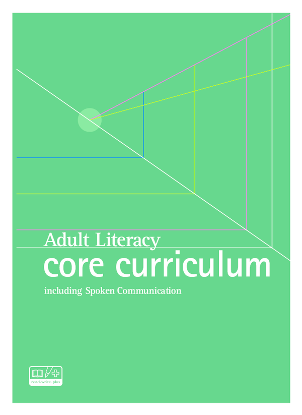 (PDF) core curriculum Adult Literacy including Spoken Communication