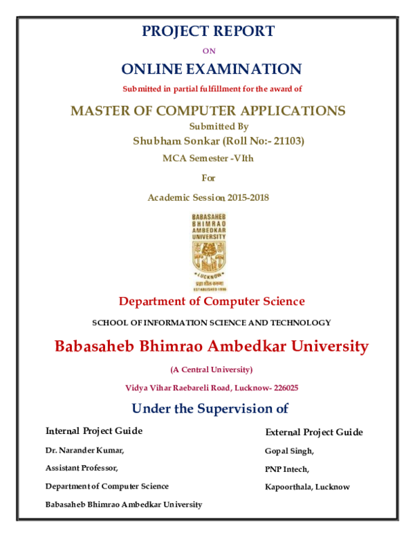 (PDF) Shubham Project