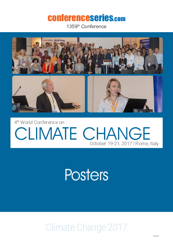 (PDF) Climate change 2017 posters accepted abstracts
