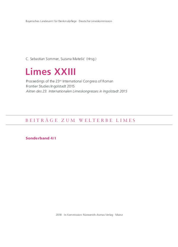 (PDF) Organization and Development of the Late Roman Frontier in the ...