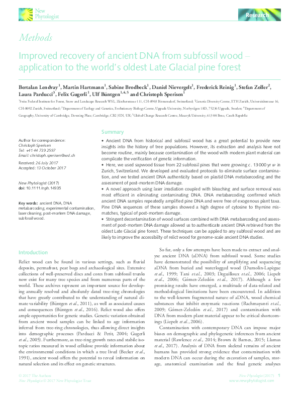 (PDF) DNA extraction from dry wood of Neobalanocarpus heimii ...