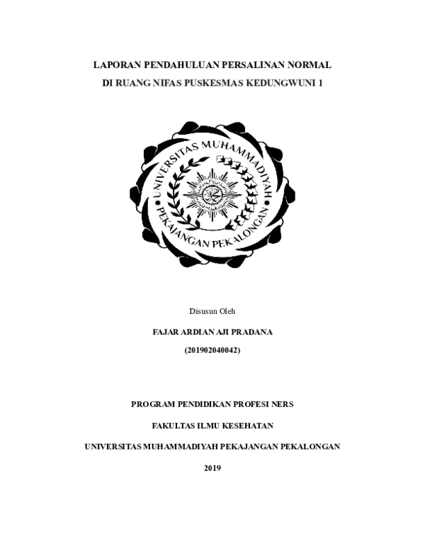 (DOC) LP PERSALINAN NORMAL