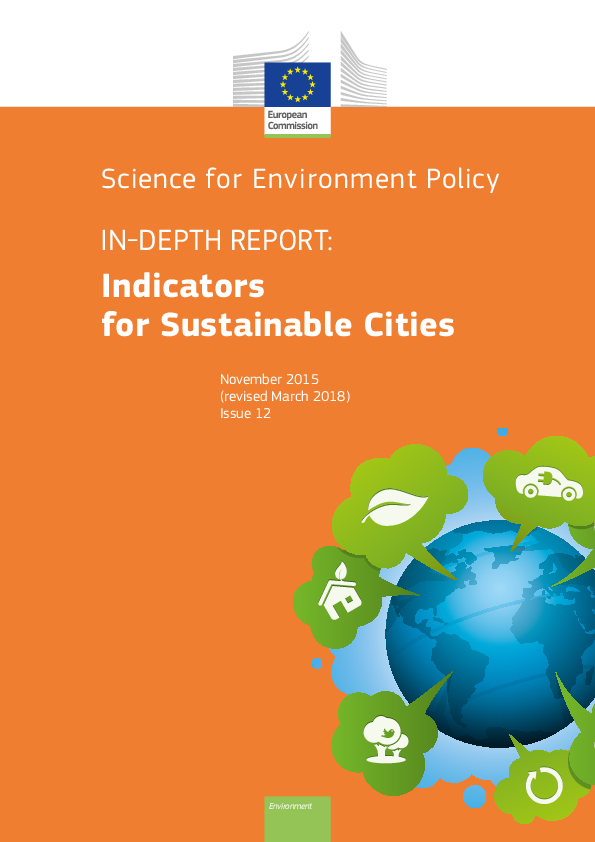 (PDF) Indicators for Sustainable Cities Environment