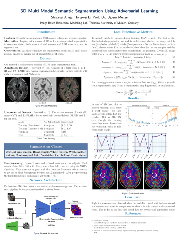 Pdf 3d Multi Modal Semantic Segmentation Using Adversarial Learning