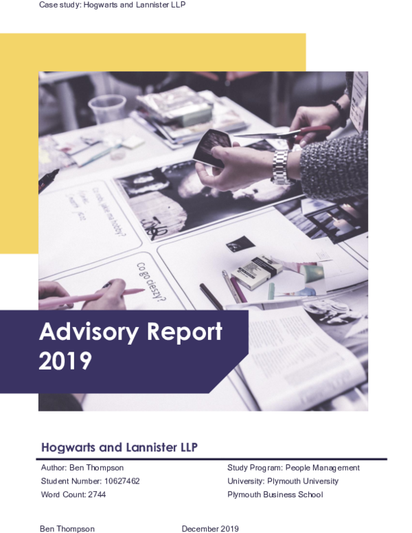 (DOC) Advisory Report