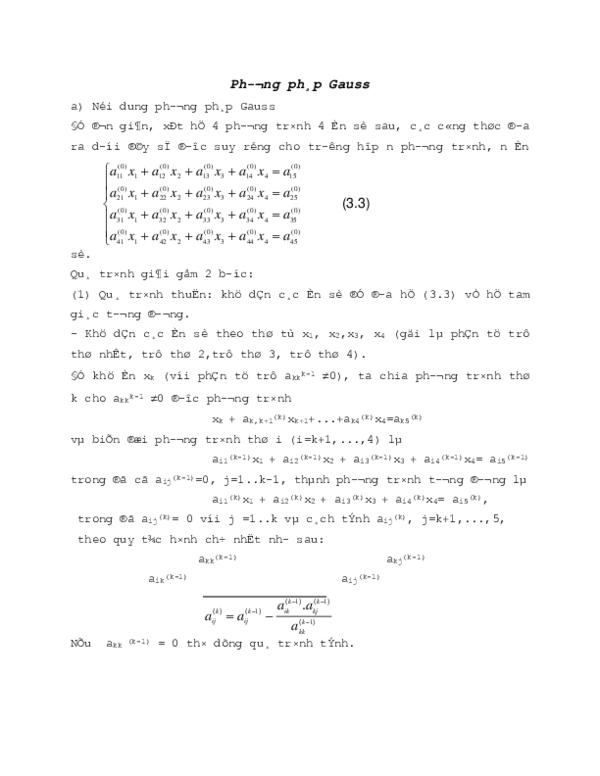 (DOC) Ph ¬ng ph¸p Gauss
