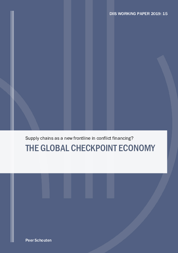 (PDF) THE GLOBAL CHECKPOINT ECONOMY: supply chains as a new frontline ...