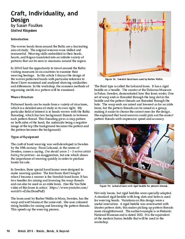 (PDF) Craft, Individuality, and Design