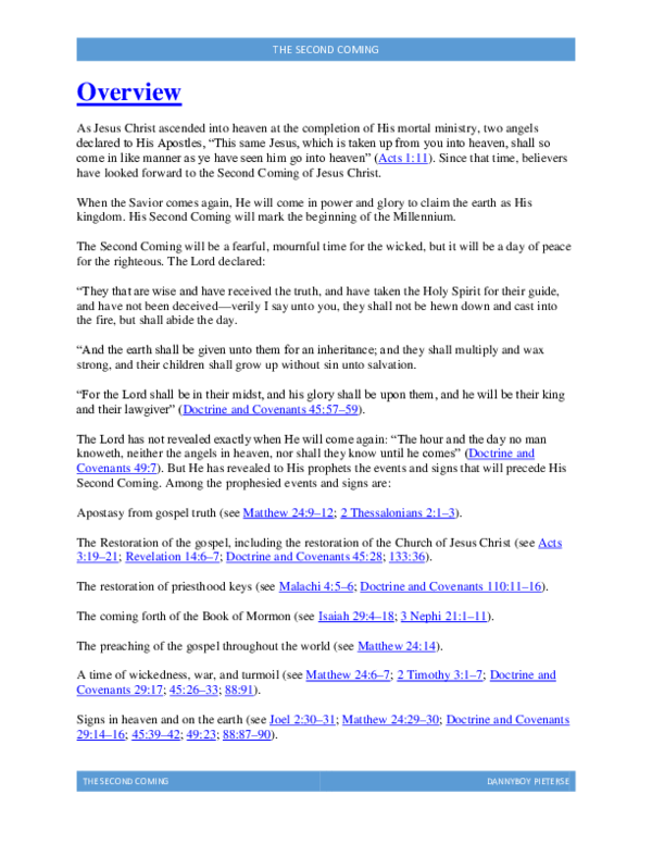 (PDF) THE SECOND COMING