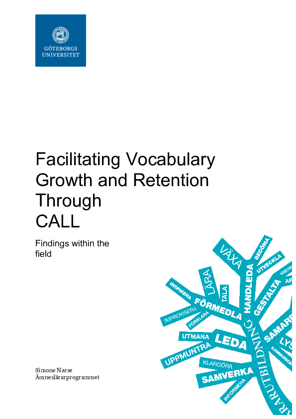 (PDF) Facilitating Vocabulary Growth and Retention Through CALL: A ...