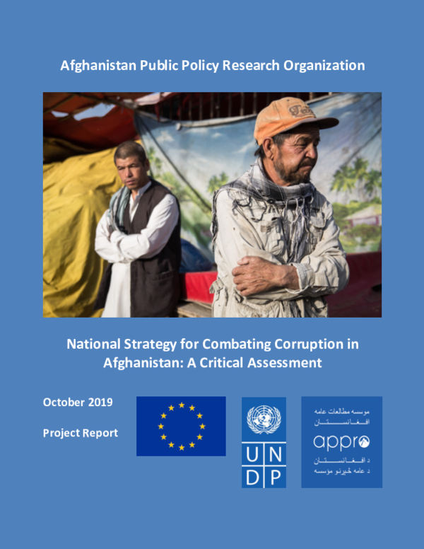 (PDF) National Strategy for Combating Corruption in Afghanistan: A ...
