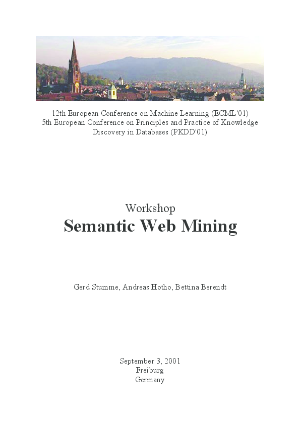 (PDF) Ontology discovery for the semantic web using hierarchical clustering