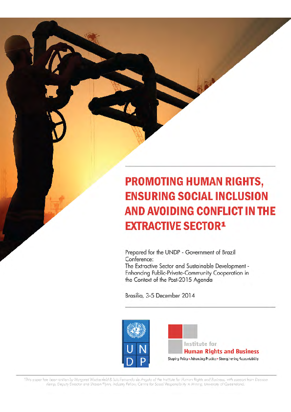 (PDF) Promoting Human Rights, Ensuring Social Inclusion and Avoiding ...