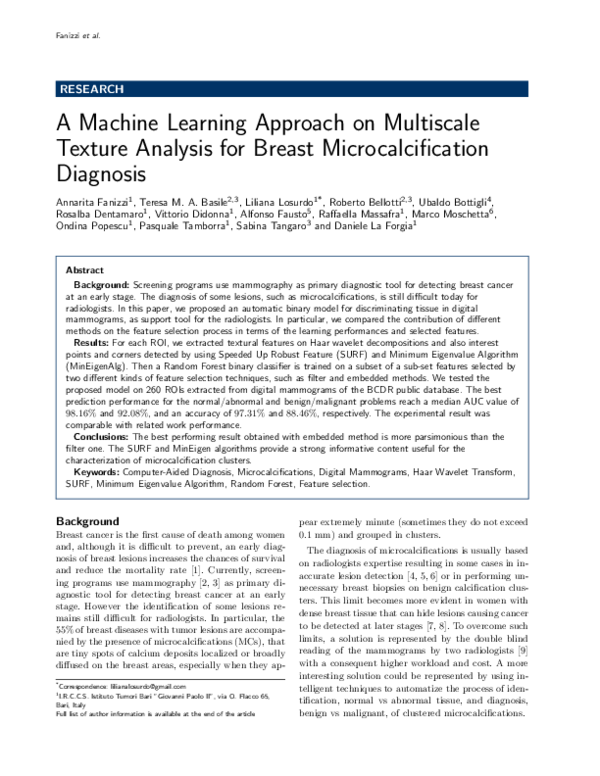 Pdf A Combined Approach Of Multiscale Texture Analysis And Interest Point Corner Detectors For