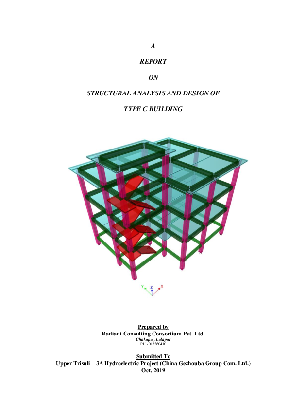 (PDF) A REPORT ON STRUCTURAL ANALYSIS AND DESIGN OF TYPE C BUILDING