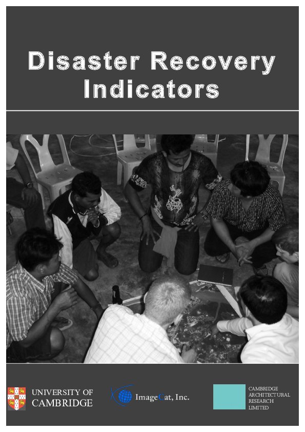 (PDF) Disaster Recovery Indicators: guidelines for monitoring and ...