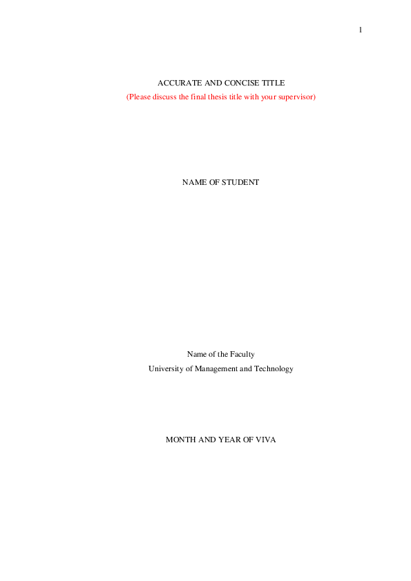 (DOC) MS thesis templete