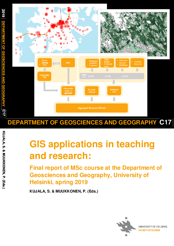 (PDF) GIS applications in teaching and research
