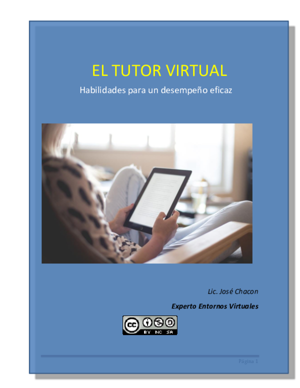 (PDF) EL TUTOR VIRTUAL Habilidades para un desempeño eficaz