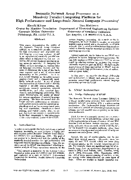 (PDF) Semantic Network Array Processor as a massively parallel ...