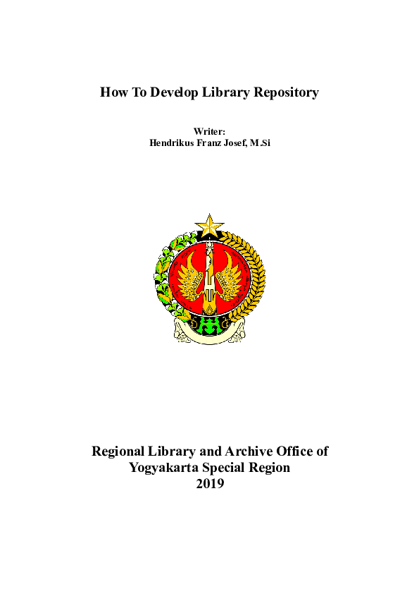 (DOC) How To Develop Library Repository