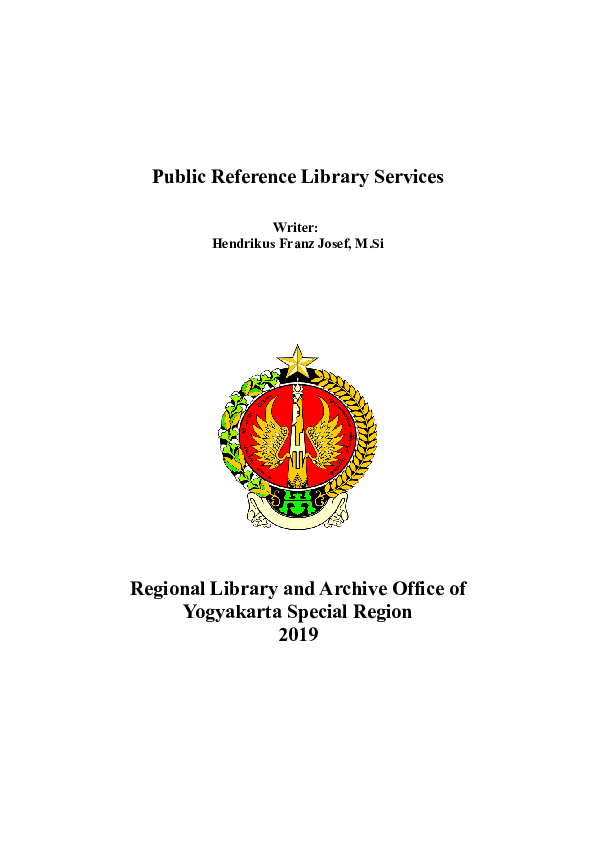 (DOC) Public Reference Library Services