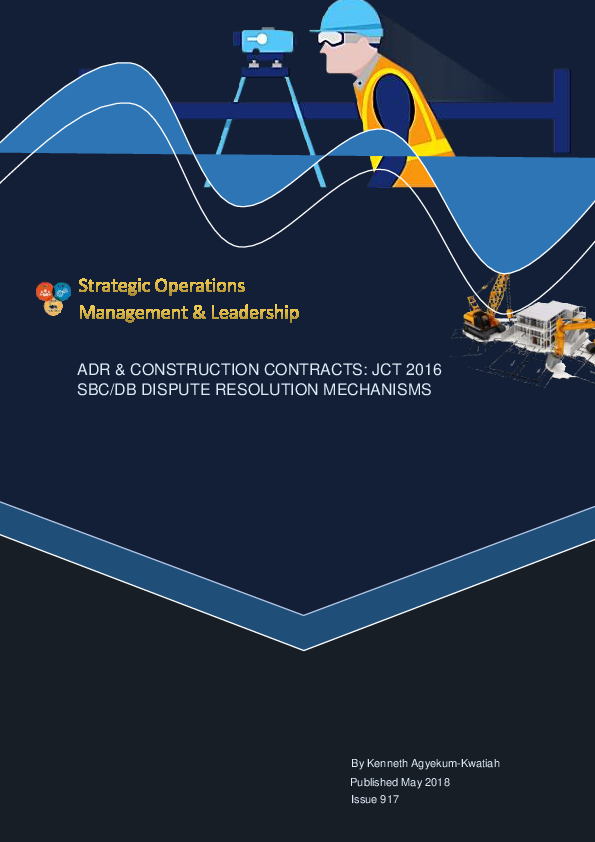 (PDF) ADR in JCT SBC 2016 By Ken