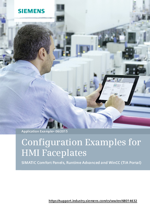 (PDF) Configuration Examples for HMI Faceplates SIMATIC Comfort Panels ...