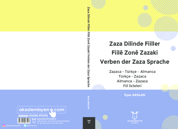 (PDF) Zaza Dilinde Fiiller, Fiilê Zonê Zazaki, Verben der Zaza Sprache