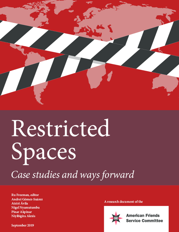 (PDF) Restricted Spaces Case studies and ways forward A research ...
