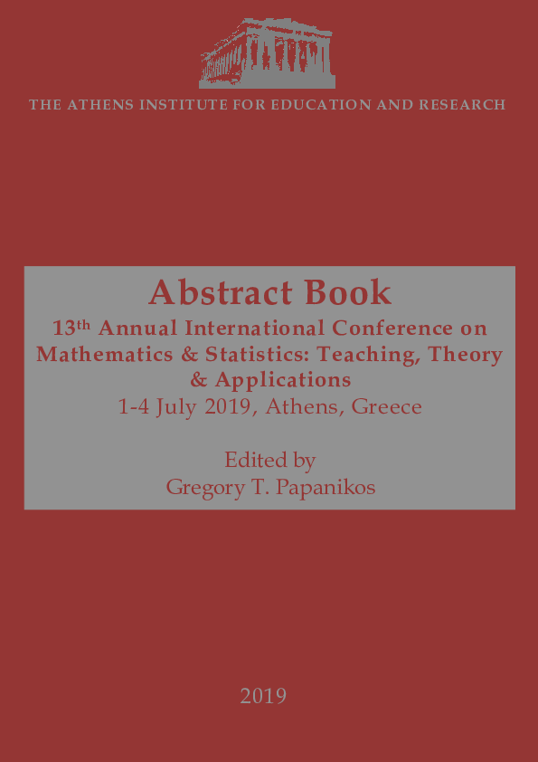 (PDF) Mathematics and Statistics: Teaching, Theory & Applications ...