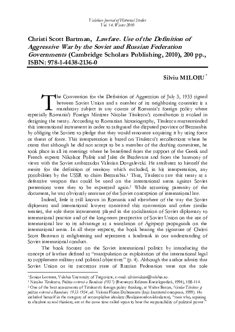 (PDF) Christi Scott Bartman, Lawfare. Use of the Definition of ...