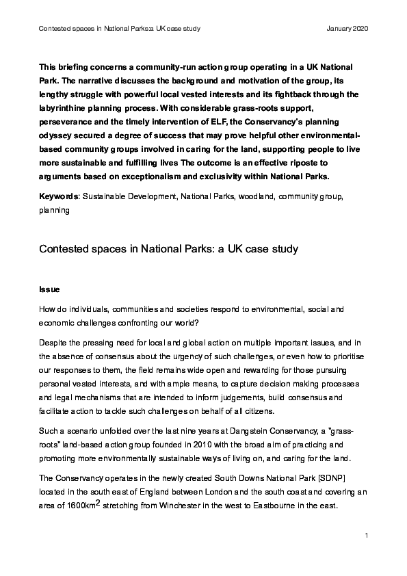 (PDF) Contested Spaces