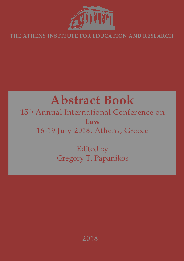 (PDF) Law Abstracts: 15th International Conference